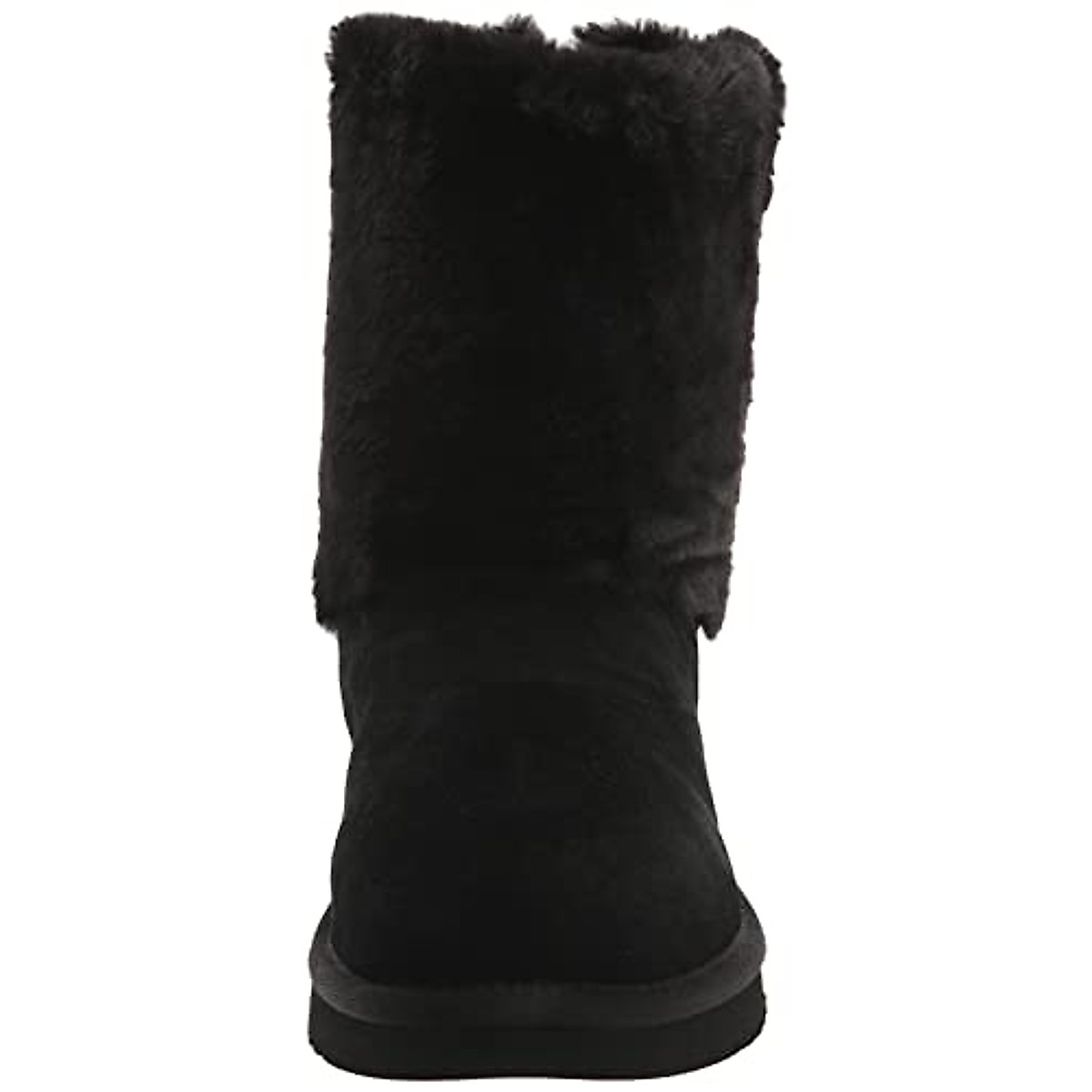 Koolaburra by UGG Women's Aubrei Short Fashion Boot, Black, 7