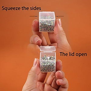 84 Grids Large Separate Diamond Painting Accessories Beads Organizer DIY Diamond Painting Kit Bead Organizer Storage Box, Each 28 Grids