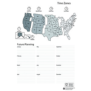 House of Doolittle Recycled Professional Weekly Planner, 15-Minute Appts, 11 x 8.5, Black Wirebound Soft Cover, 12-Month (Jan to Dec): 2023