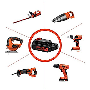 LBXR20 20 Volt 3.0Ah Replacement Battery Compatible with Black and Decker 20V Lithium Battery Max LB20 LBX20 LBXR2020-OPE LBXR20B-2 LB2X4020 LST220