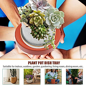 ARTIBETTER Plant Pots Plant Pots Plant Caddy with Wheels Rolling Plant Stand Round Plant Dolly Heavy Duty Large Potted Plant Mover with Casters for Indoor Outdoor Plant Pots Indoor Plant Pots Indoor