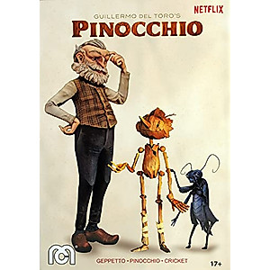Mego Guillermo del Toro’s Pinocchio Action Figure Set
