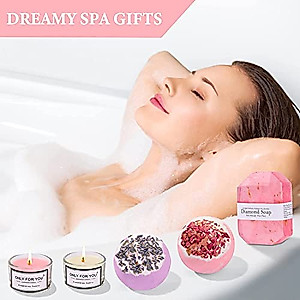 Gifts for Women Birthday Unique, Birthday Gifts for Her Mom Sister Best Friend Happy Birthday Bath Set Gift -Best Birthday Gift Boxes Who Has Everything