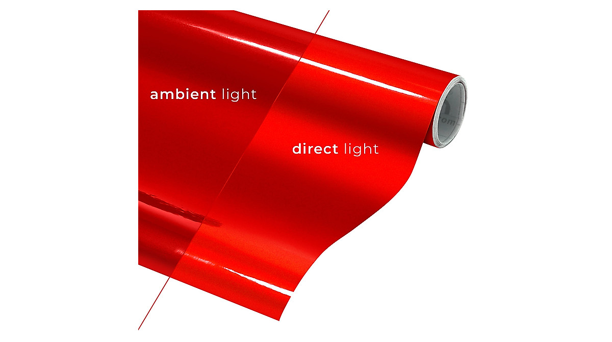 VViViD DECO65 Reflective Permanent Adhesive Craft Vinyl Roll for Cricut ...