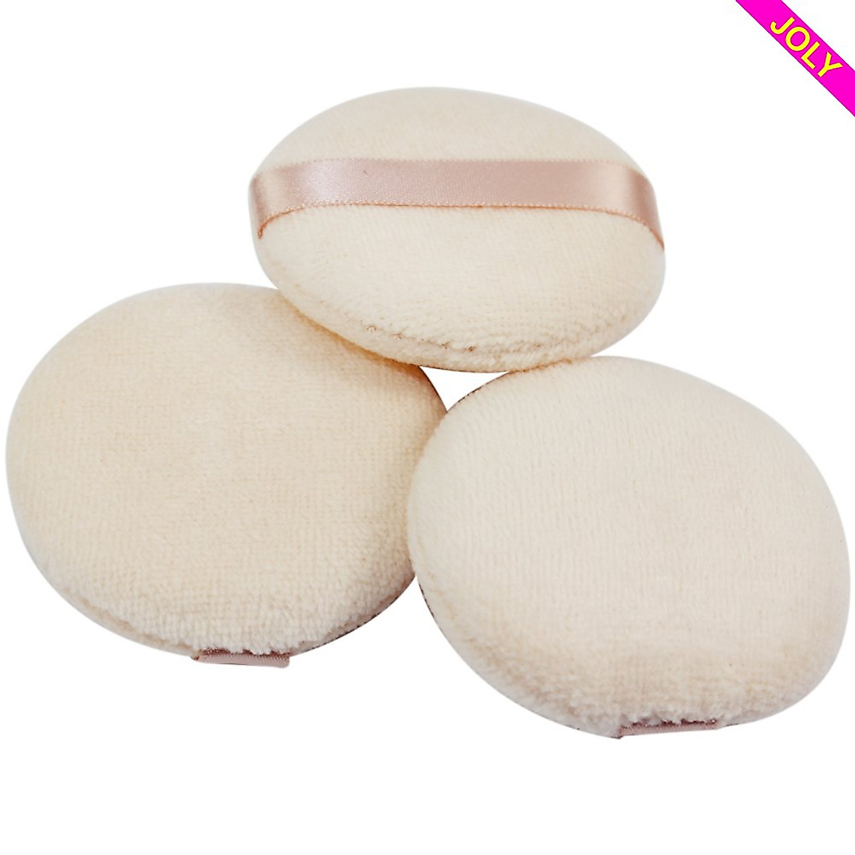 Joly Powder Puff for Makeup Face Powder (10 Pieces)