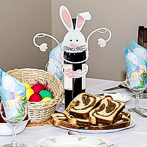 Rabbit Wine Glass Holder Goblet Holder Wine Glass Holder Easter Gift IK2