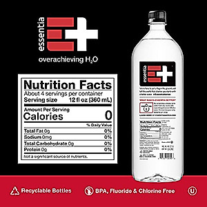 Essentia Water Alkaline LLC Essentia Water, 1.5-Liter Bottles, 12 Pack