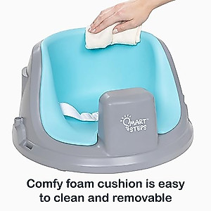 Smart Steps Explore N’ Play 5-in-1 Activity to Booster Seat with STEM Toys, Blue Safari Fun