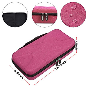 Aproca Hard Storage Travel Carrying Case for SmartLab Toys Squishy Human Body (Red)