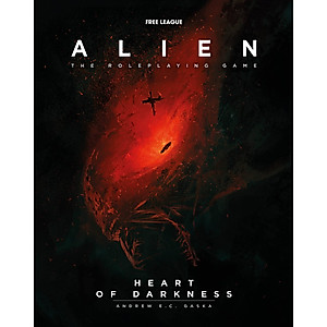 Free League Publishing: Alien RPG: Heart of Darkness - Expansion Hardcover Book, Alien RPG Core Rulebook or Alien RPG Starter Set Required, Roleplaying, For 3 to 5 Players