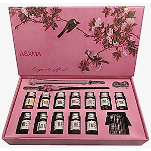 ASXMA New calligraphy glass Pen Set .Writing, Drawing, Calligraphy, Great for Gift Giving.