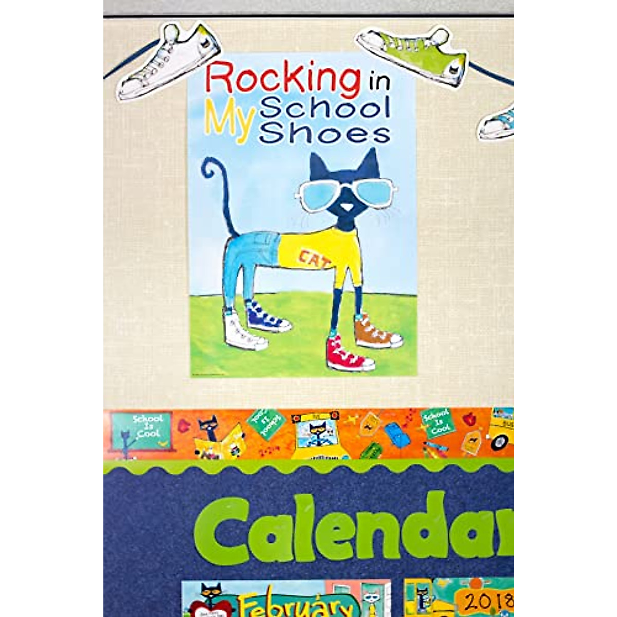 Teacher Created Resources Pete The Cat Positive Poster Pack (TCR6656),0.1" x 13.4" x 19"