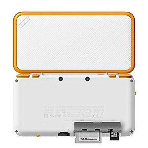New Nintendo 2DS XL Handheld Game Console - Orange + White With Mario Kart 7 Pre-installed - Nintendo 2DS (Renewed)
