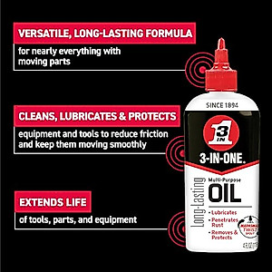 3-IN-ONE Multi-Purpose Drip Oil, 4 OZ (10034)