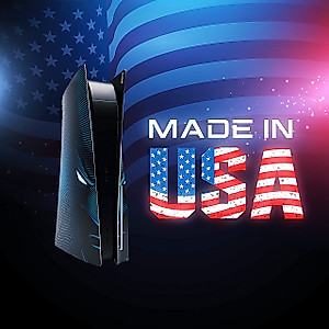 POPeART "Dark Justice" Console + 2 Controller 3M Vinyl Skins Bundle for PS5 Standard Disc Edition