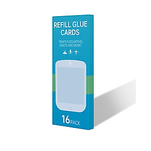 16 Pack Refill Cartridges for Stem and Compatible with Raid Essentials Flying Insect Light Trap Compatible with Wondercide Plug-in Blue Light Trap for Fly Bug Mosquito Gnat Indoor