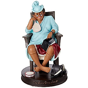 African American Expressions - One More Day, Lord Figurine (5.25" x 5.25" x 7.5") F1MD-01