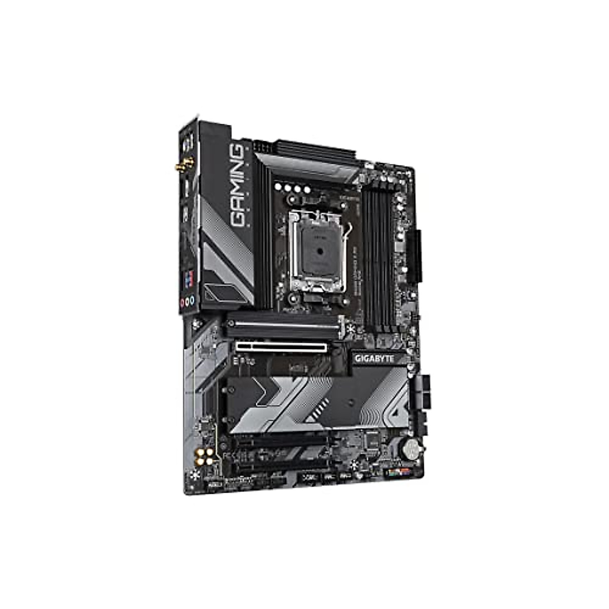 GIGABYTE B650 Gaming X AX (AM5/ LGA 1718/ AMD/ B650/ ATX/ 5-Year Warranty/ DDR5/ PCIe 4.0 M.2/ PCIe 4.0/ USB 3.2 Gen2x2 Type-C/AMD Wi-Fi 6E/ Realtek 2.5GbE LAN/Motherboard)
