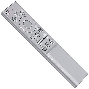 BN59-01346A RMCWPT1AP1 Replacement Voice Remote Control fit for Samsung Smart OneRemote Silver Metal TV Remote Control QN55LST7TAFXZA QN65LST7TAFXZA QN65LST9TAFXZA QN75LST7TAFXZA QN75LST9TAFXZA