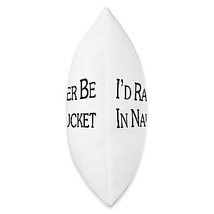 I'd Rather Be In Nantucket Throw Pillow, 18x18, Multicolor