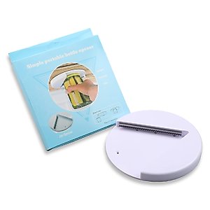 TOMEEX Off Jar Opener - Under Cabinet Jar Lid & Bottle Opener - Opens Any Size Jar - Great for Arthritis - Perfect for Seniors&Weak Hands! The installation is very convenient!