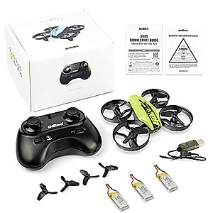 Cheerwing U46S Mini Drone for Kids Beginners, Upgraded Indoor Nano Quadcopter with 3 Batteries, Headless Mode, Remote Control, Great Gift Toy for Boys and Girls