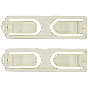 DecorRack Wall Mount Paper Towel Holder for Kitchen and Bath, Flexible Shatterproof -BPA Free- Plastic, Vertical or Horizontal Mount, Under Cabinet Folding Dispenser (Cream)