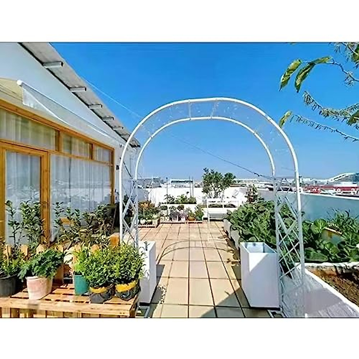 Garden Arch,Rose Arches,Heavy Archway,Trellis Garden Arbor Weatherproof ...
