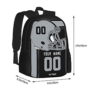 ANTKING Las Vegas Backpack Customized High capacity Personalized Any Name and Number Fans Gifts for Kids Men
