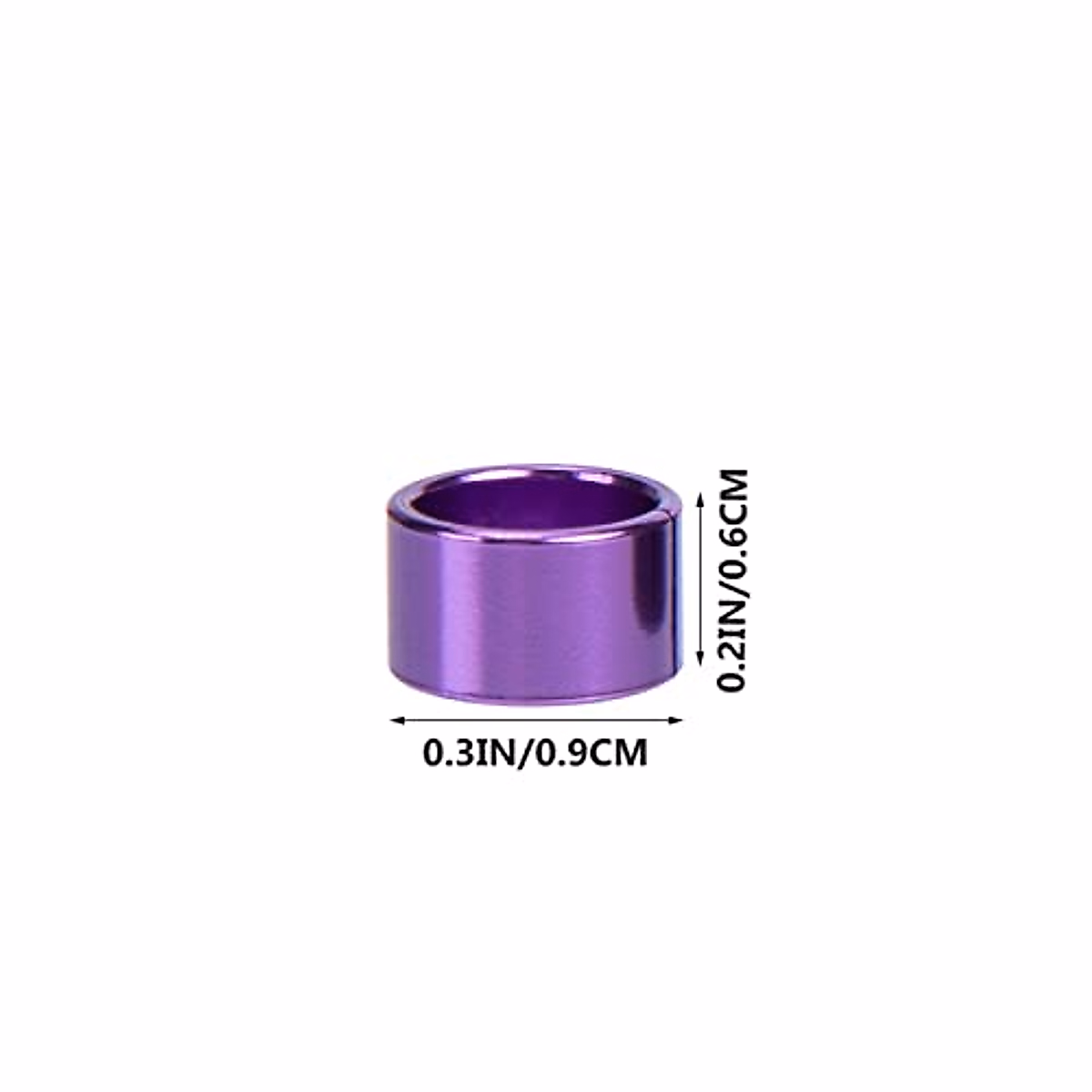 HANABASS 18pcs Aluminium Pigeon Leg Rings Dove Leg Rings Identify Bands Training Identify Birds Foot Ring for Pigeons Lovebird Coturnix Quail Chicken Goose Gamefowl Turkey Multicolor