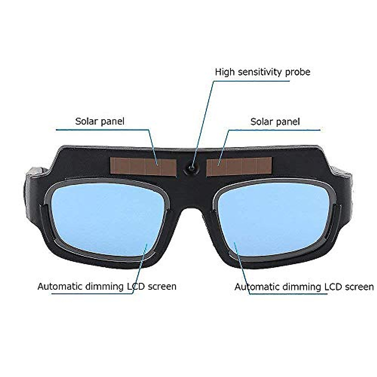 LETBUY Welding Glasses Mask Helmet Solar Auto Eyes Goggle