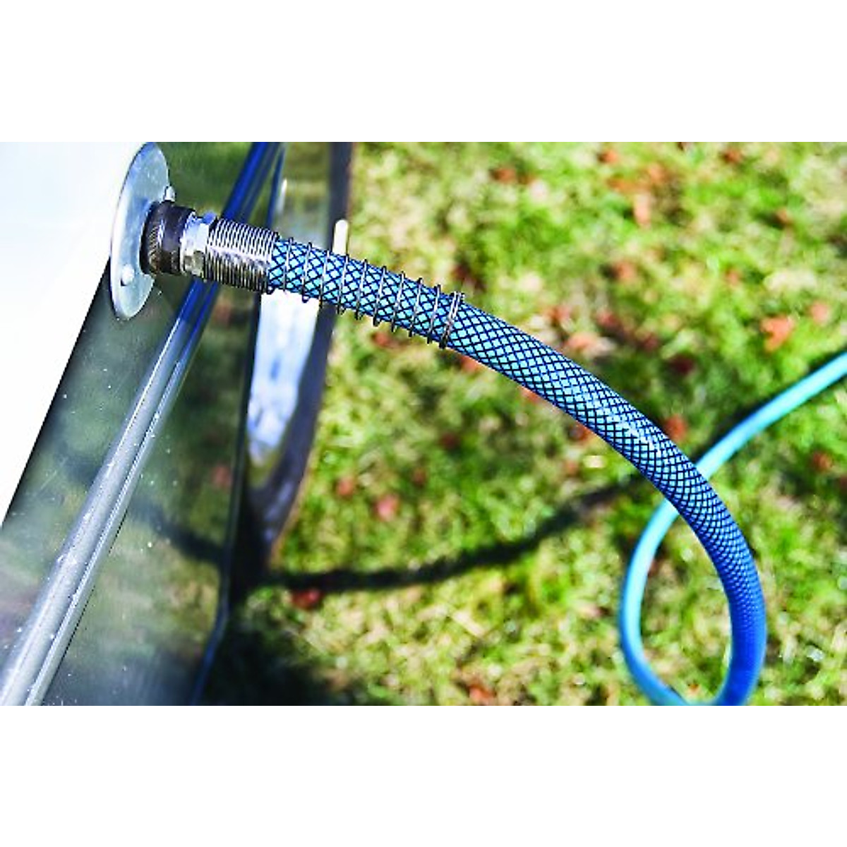 Camco 10ft Premium Drinking Water Hose - Lead and BPA Free, Anti-Kink Design, 20% Thicker Than Standard Hoses 5/8"Inside Diameter (22823) , Blue