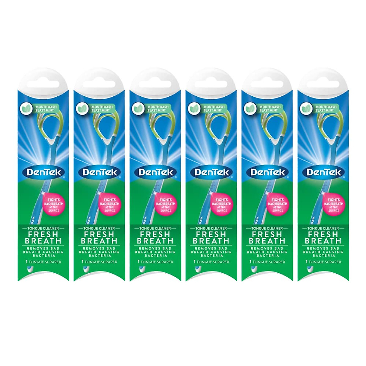 Breath Remedy Comfort Clean Tongue Cleaners (Pack of 6)