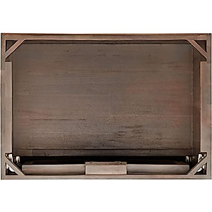 Signature Hardware 953141-30-RUMB-0 Devora 30" Free Standing Single Vanity Set with Wood Cabinet, Vanity Top, and Rectangular Undermount Vitreous China Sink