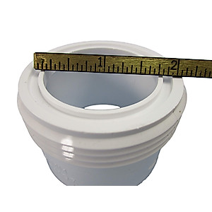 Set of (2) Hot Tub Spa 1 1/2" Slip X 1 1/2" Heater Union with Gasket