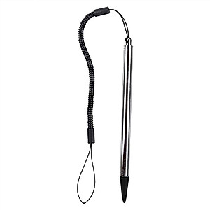 Resistive Pen, High Sensitivity Precision, Universal Pen for, Touch Painting Pen with Spring Rope(Silver)