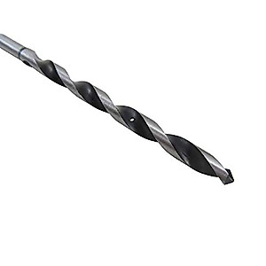 Woodowl 04181 1/4" x 18" Bellhanger Installation Drill Bit HRC 59 Induction Hardened Steel (1/4" x 18")