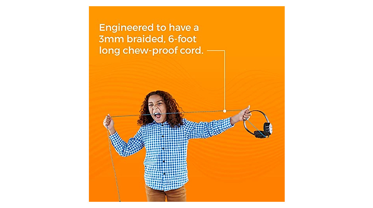 Gumdrop DropTech USB Headphones for K-12 | Rugged & Reliable Learning Gear