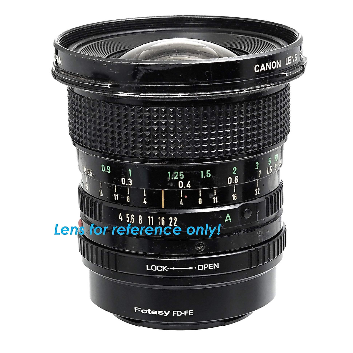 Fotasy Cannon FD Lens to E Mount Adapter, FD E Mount, FD Lens to E, Compatible with Sony Mirrorless a7 a7R a7s II III IV a9 a7c Alpha 1 a6600 a6500 a6400 a6300 a6100 a6000 a5100 a5000 a3500 ZV-E10