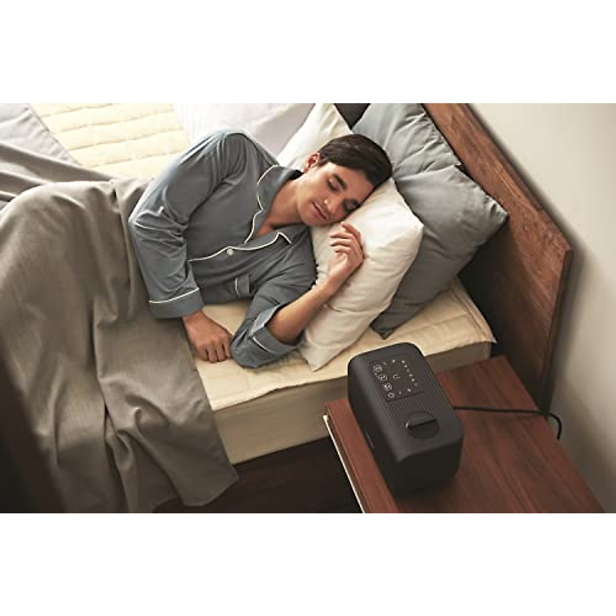 Navien Mate EQM 580, Queen – EMF-Free Water Heated Mattress Pad Warmer – Dual Temperature Control – WiFi Enabled & Eco-Friendly – Helps Soothe & Relieve Stress, Muscle Soreness, & Tension