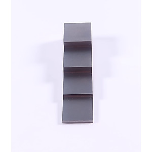 4 Step Test Block 1018 Steel Calibration Block UT Block 0.1"0.2"0.4"0.6" Thickness Step Wedge Ultrasonic Test Block Carbon Steel Block with ABS Carrying case ASTM E797