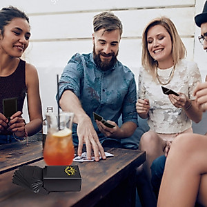 Card Deck Boxes Set of 5 + 500 Sleeves + Packaging Designed for Storage (Black, White, Blue, Green, Red) for Magic The Gathering (MTG) Pokemon yugioh - May be Suitable for Other Trading Card Games