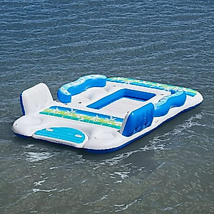 Member's Mark Paradise Island Float (Green, Island), 166 x 119 x 30