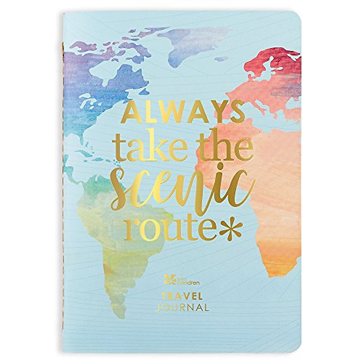 Erin Condren Designer Petite Planner - Travel Petite Planner, Includes Flight Schedule Details, Packing List by Category, Journaling for Experiences, and Spending, 5.7"x8.25"