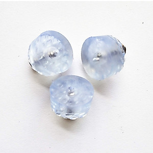 B-PRTT 30 Pcs Transparent Cylindrical Shape Rubber Non Slip Non Skid Feet Pad for Table Desk Chair, Sofa and Cutting Boards