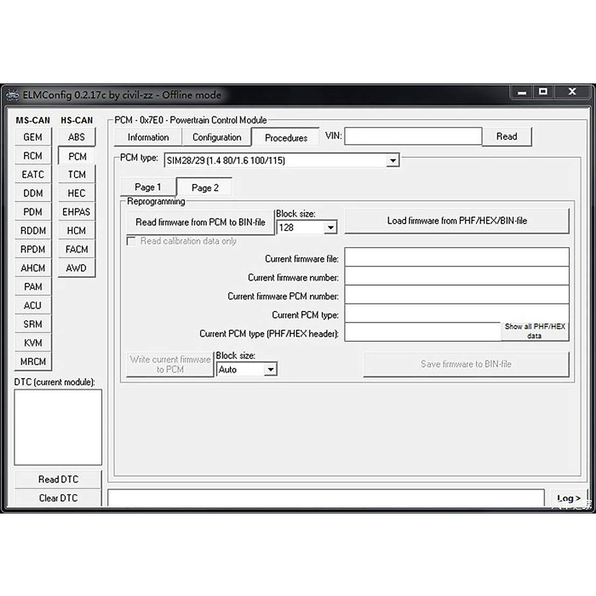 OBD2 Adapter FORSCans VINT-TT55502 ELMconfig ELM327 modified VINTscan for all Windows compatible with Ford Cars F150 F250 and Light Pickup Truck Scan Tool, Code Reader MS-CAN HS-CAN Switch BLACK