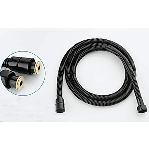 Matte Black Brass Hand Held Toilet Bidet Sprayer Head Bathroom Shower Bidet Taps Spray Toilet Cleaning Faucet Shattaf