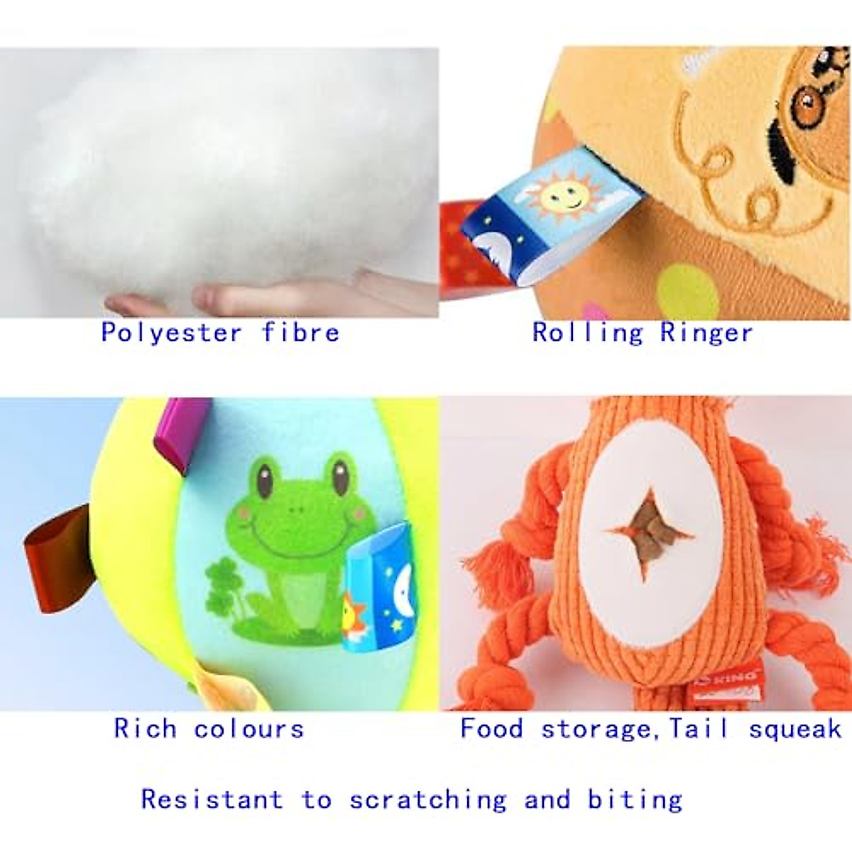 LLHGTHGPet Training Entertainment Toys, Durable Interactive Chew Toys, Plush Toys for Puppies Teething, Small Dogs, Medium Dogs and Large Dogs.（blue1）