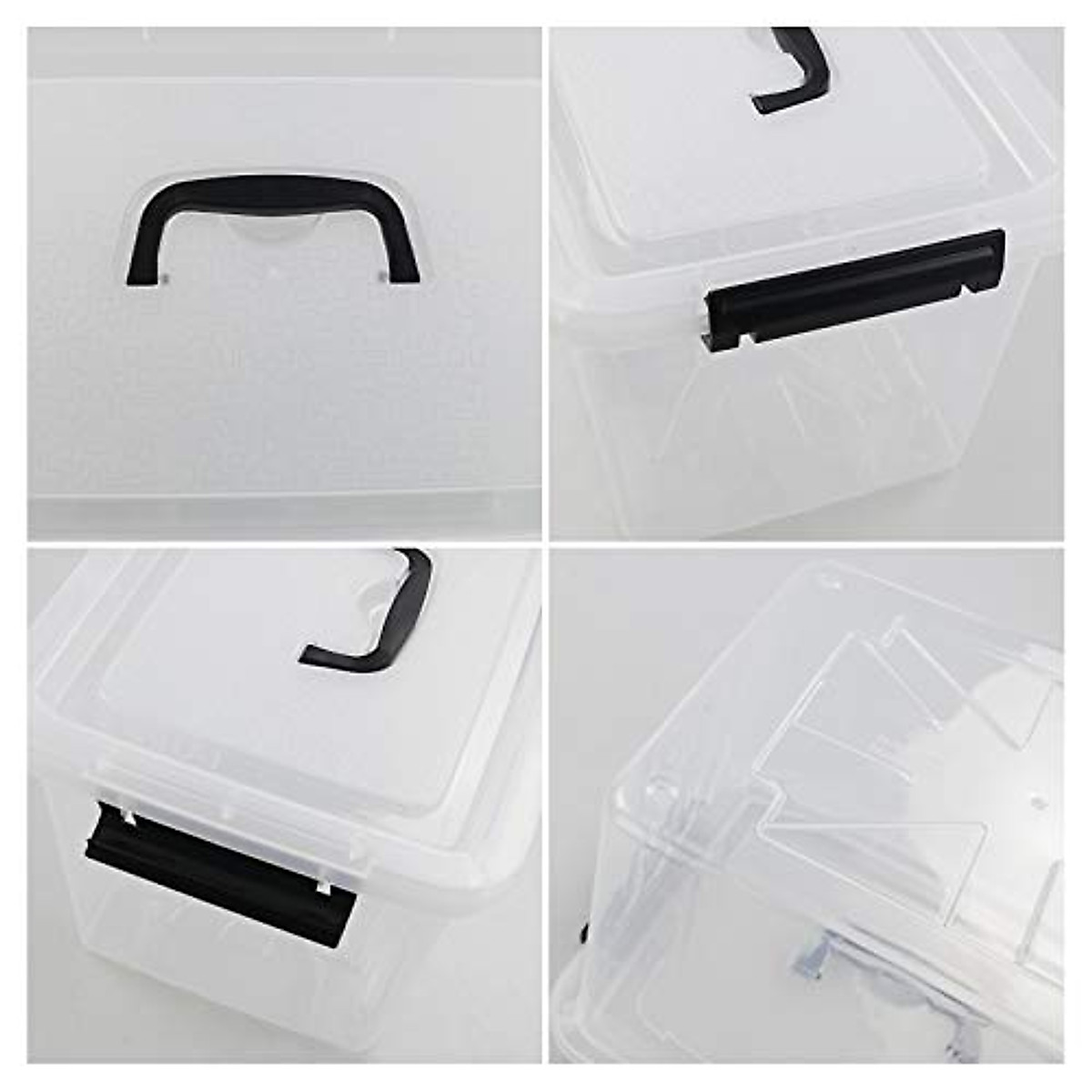 Nicesh 1-Pack Plastic Storage Box for Easy Organization