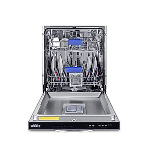 Summit Appliance 24inch Wide Built-In Dishwasher, ADA Compliant